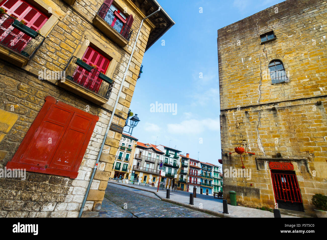 Hondarribia castle hi-res stock photography and images - Alamy