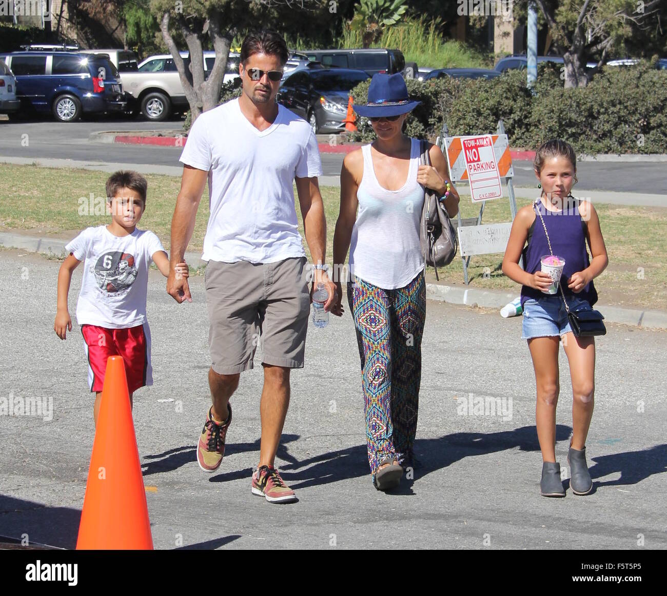 David Charvet and Brooke Burke out and about in Malibu with their ...