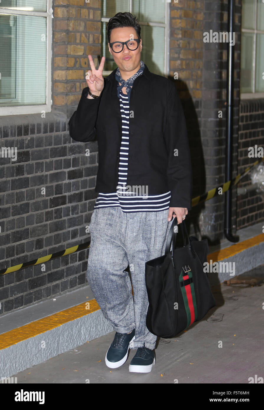 Gok Wan outside ITV Studios today Featuring: Gok Wan Where: London ...