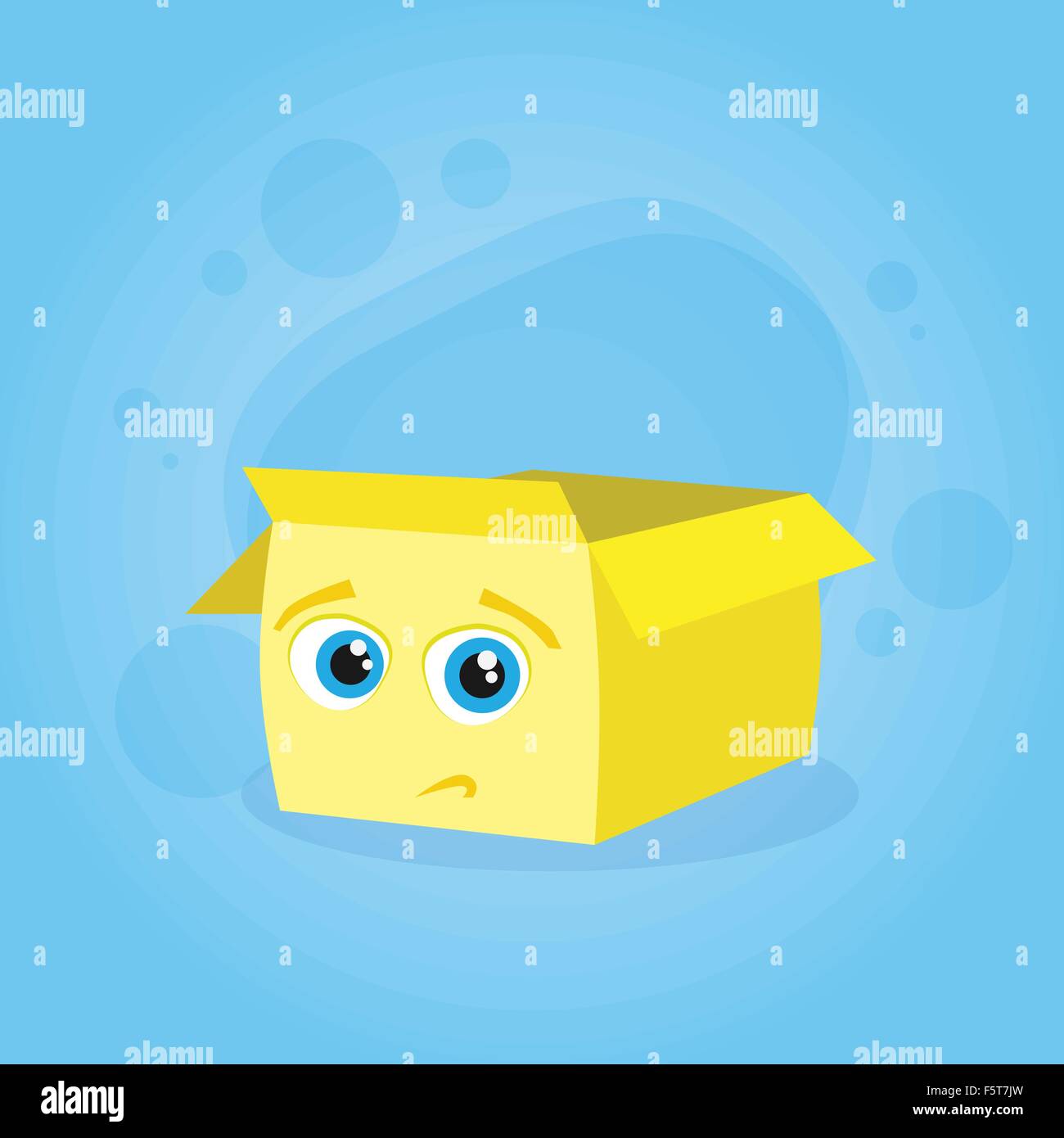 Doubtful face portrait Stock Vector Images - Alamy