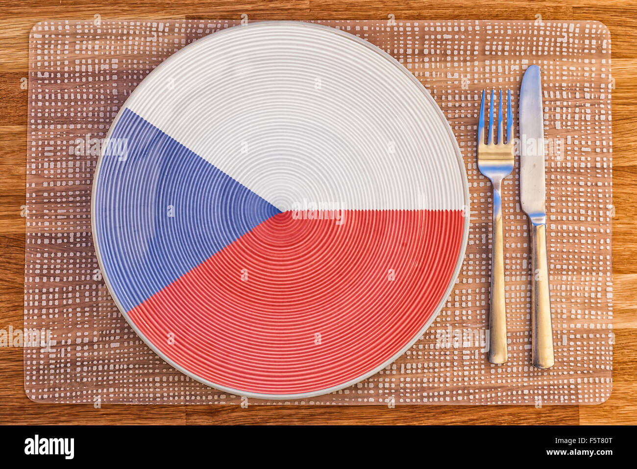 Czech plate hi-res stock photography and images - Alamy