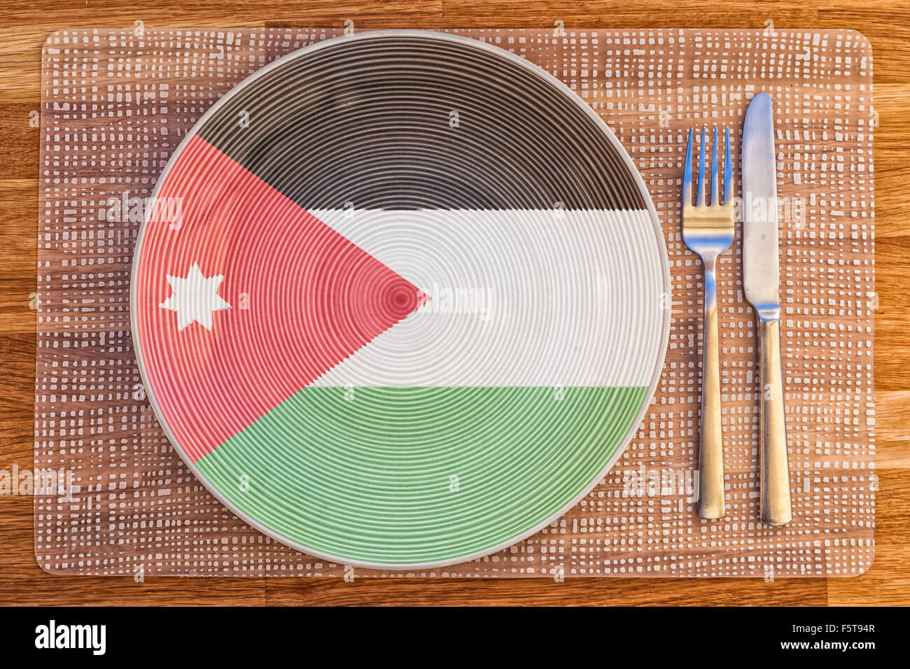 Jordan country flag hi-res stock photography and images - Alamy