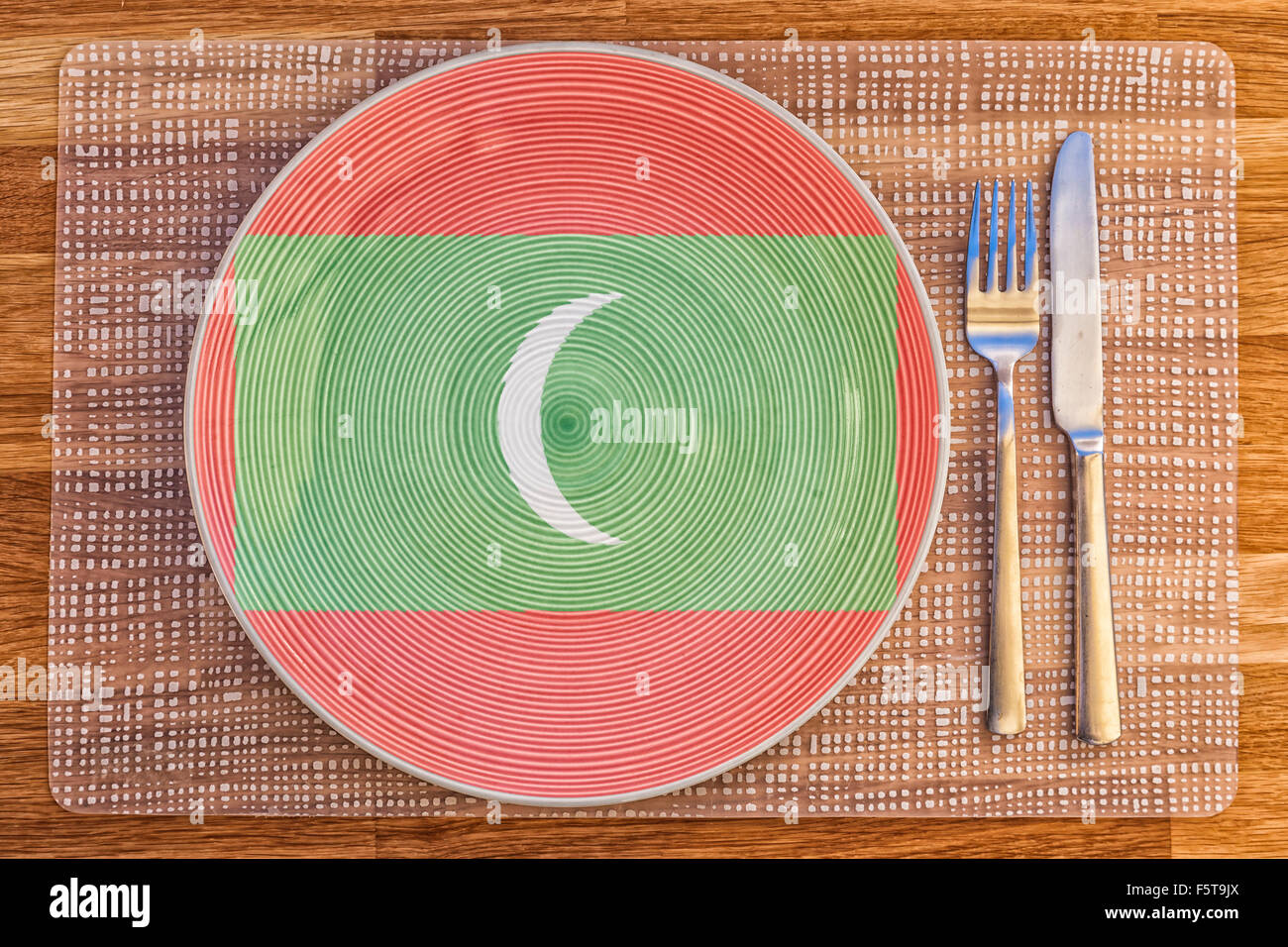 Flag of the maldives hi-res stock photography and images - Alamy