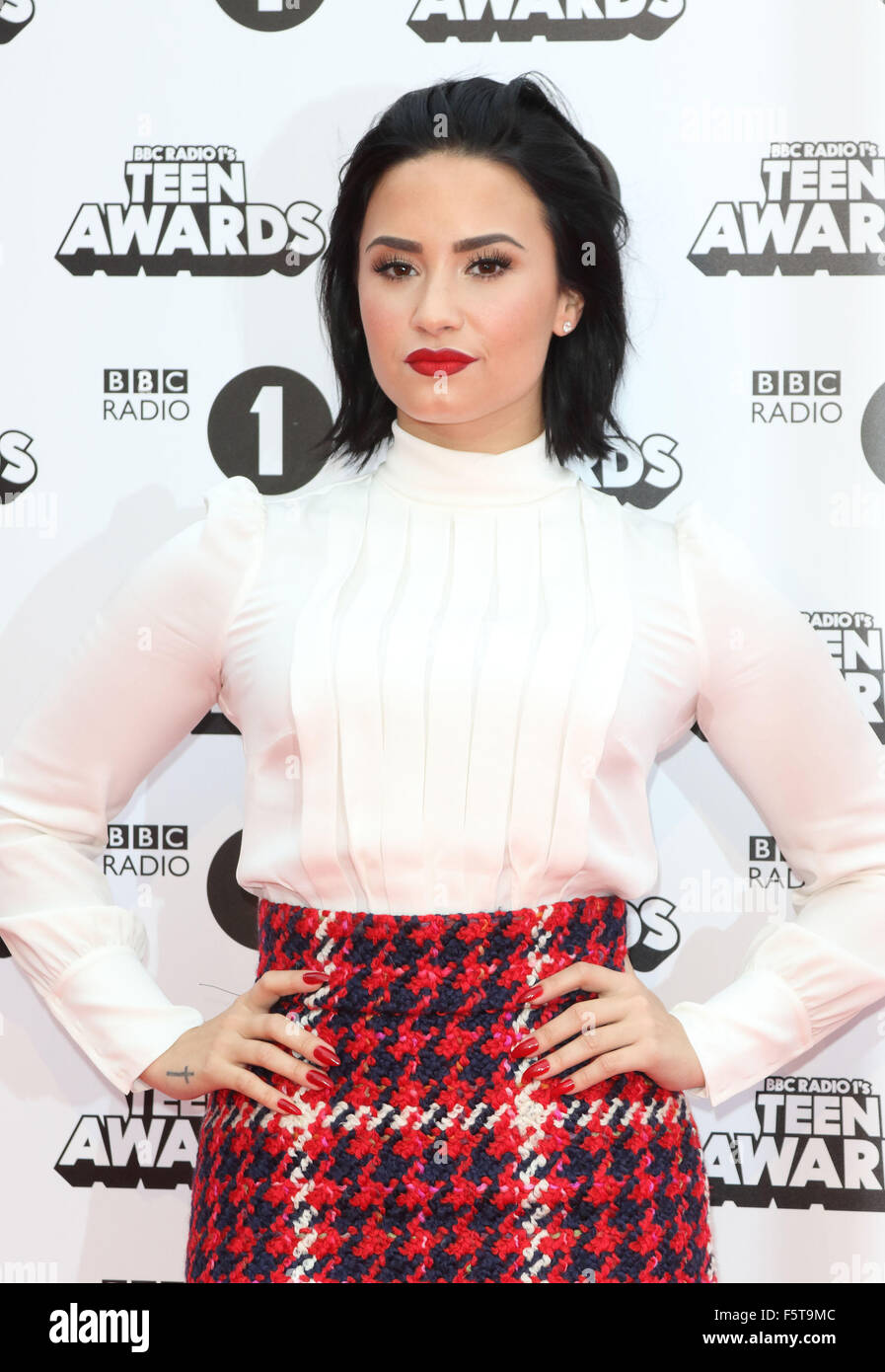 London, UK. Demi Lovato at BBC Radio 1's Teen Awards at SSE Wembley ...