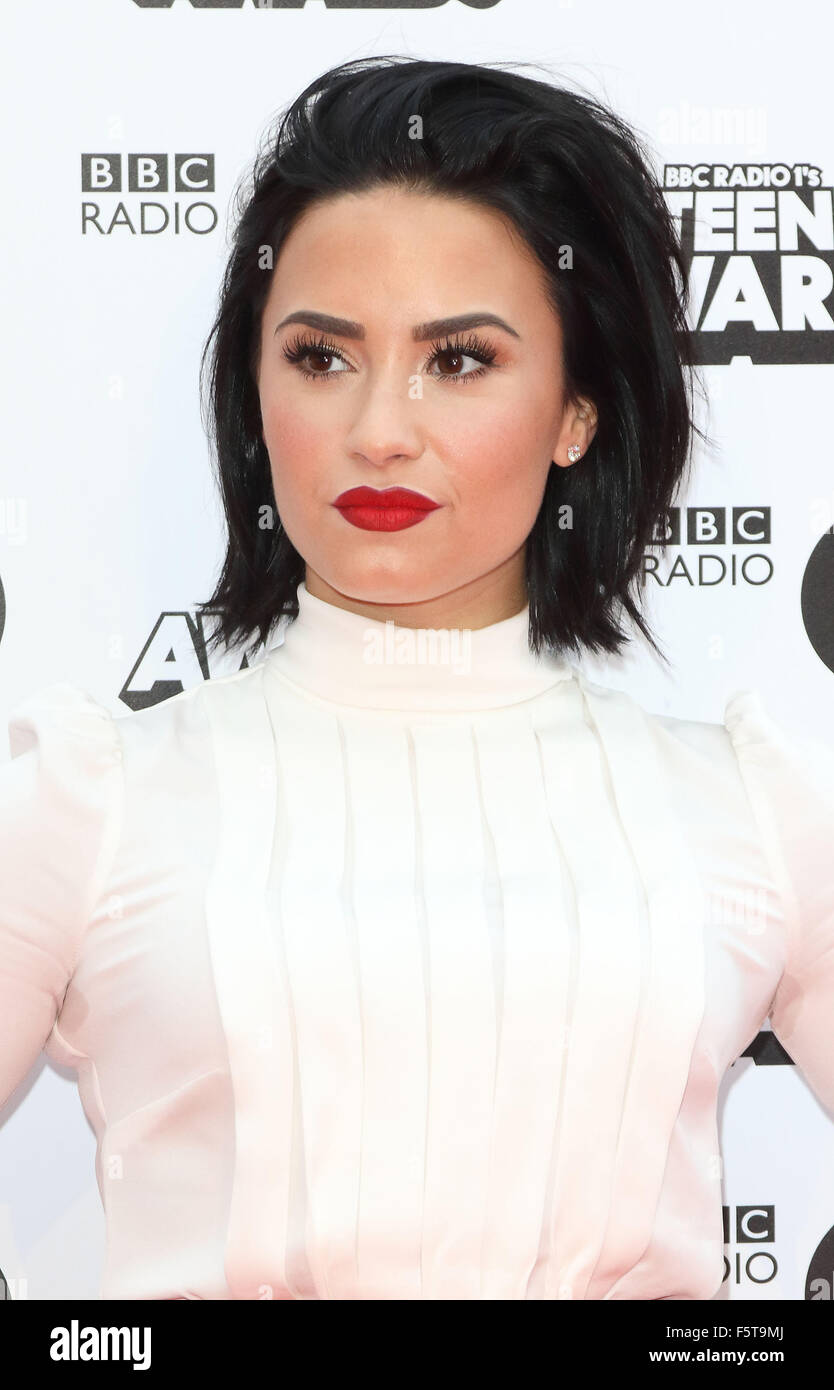 London, UK. Demi Lovato at BBC Radio 1's Teen Awards at SSE Wembley ...