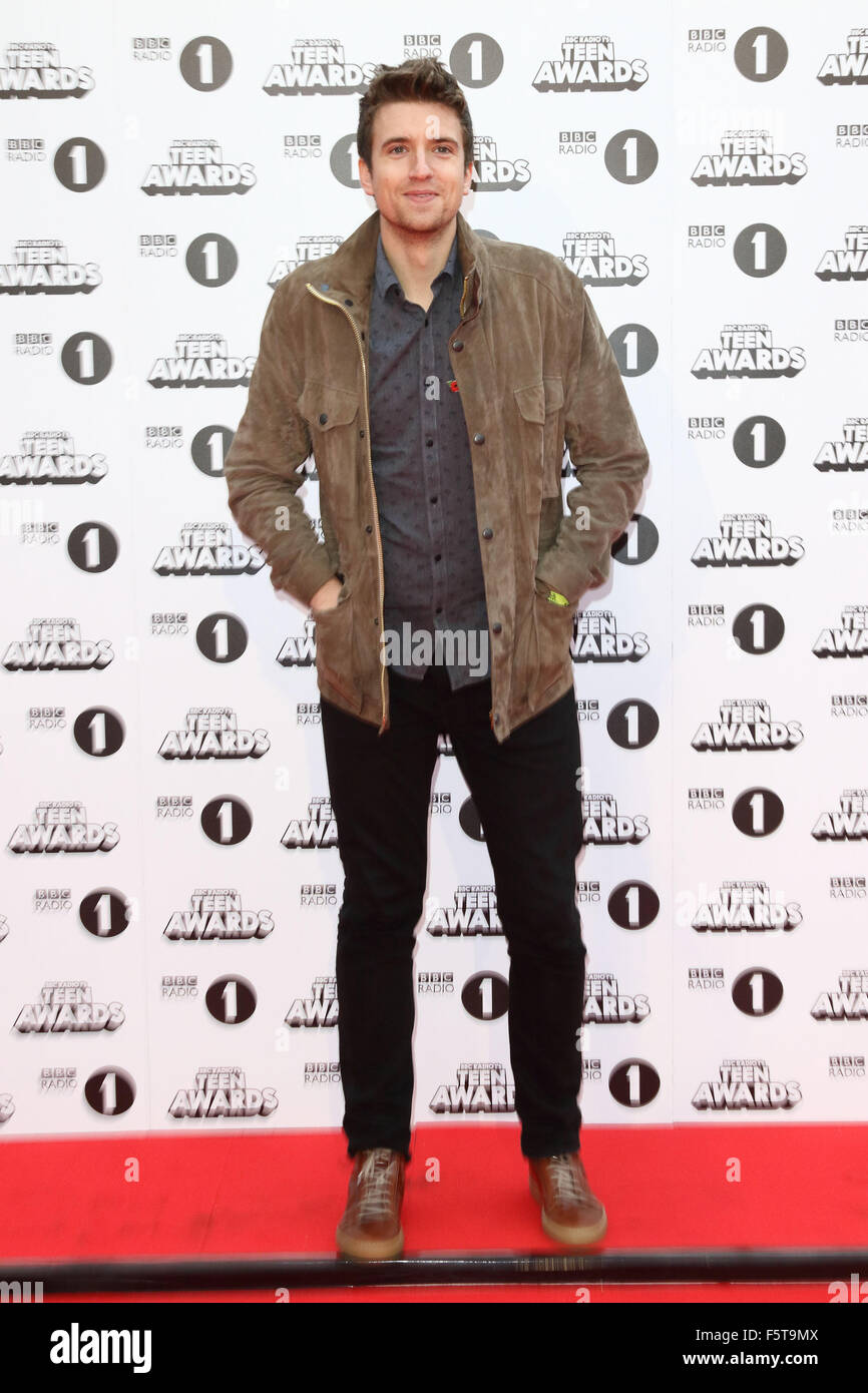 London, UK. Greg James at BBC Radio 1's Teen Awards at SSE Wembley ...