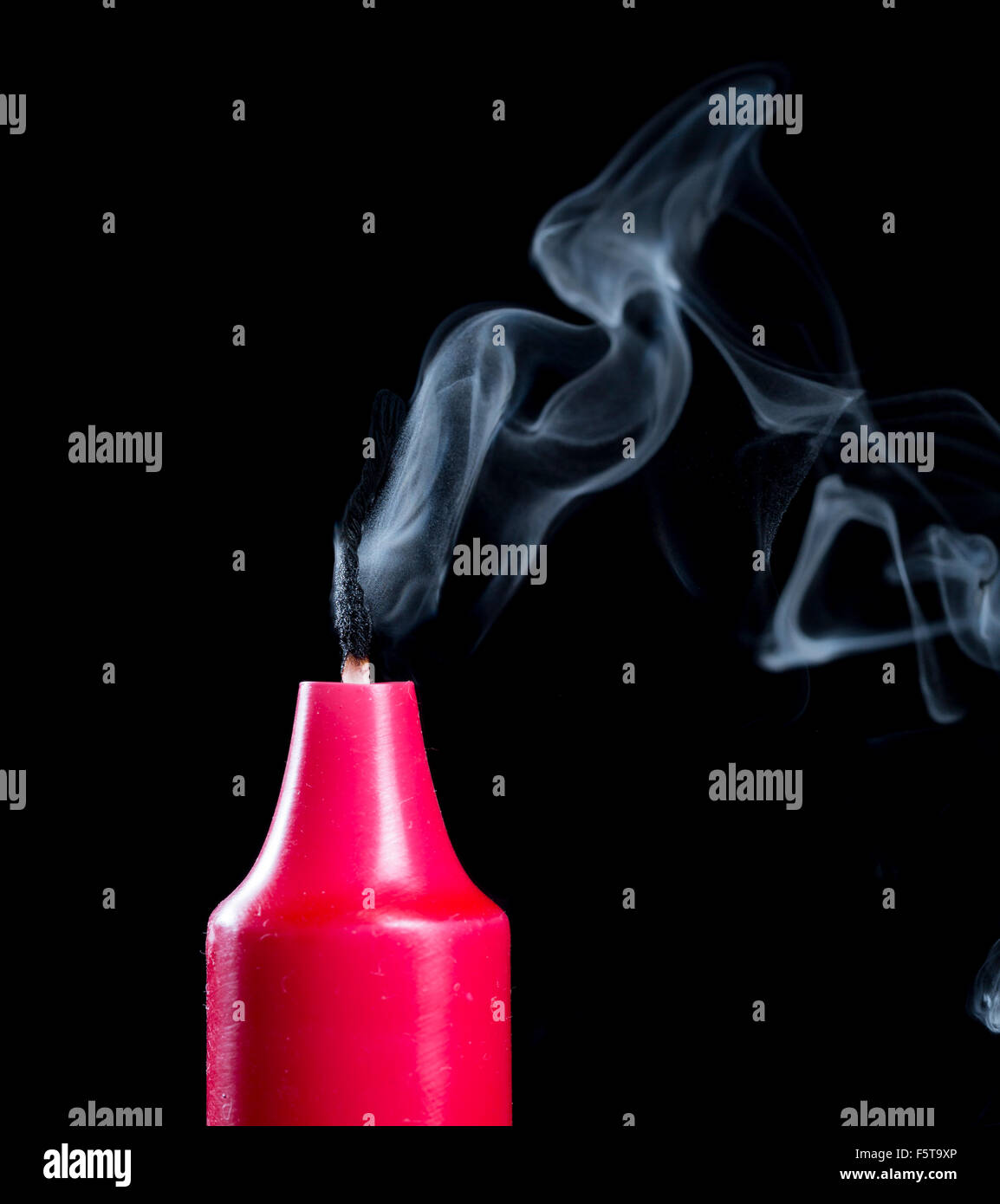 Candle smoke hi-res stock photography and images - Alamy