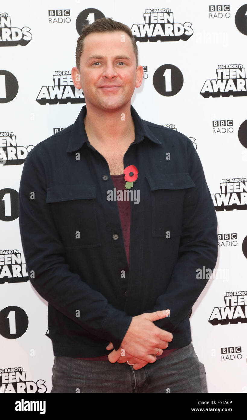 London, UK. Scott Mills at BBC Radio 1's Teen Awards at SSE Wembley ...
