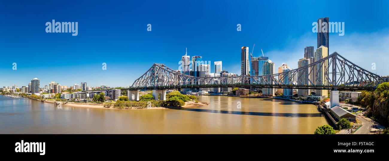 Brisbane river panoramic view hi-res stock photography and images - Alamy