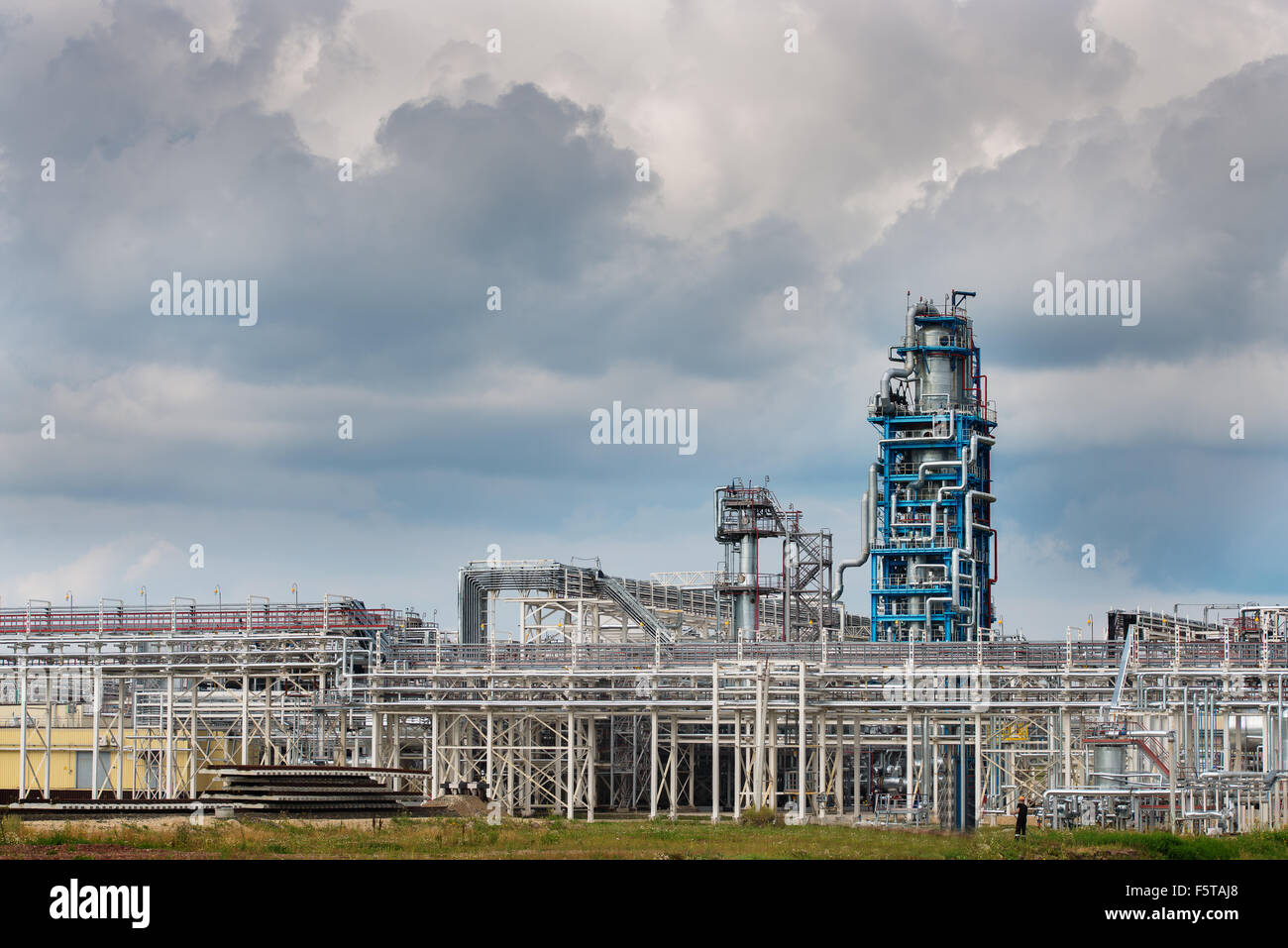 The industrial landscape Stock Photo - Alamy