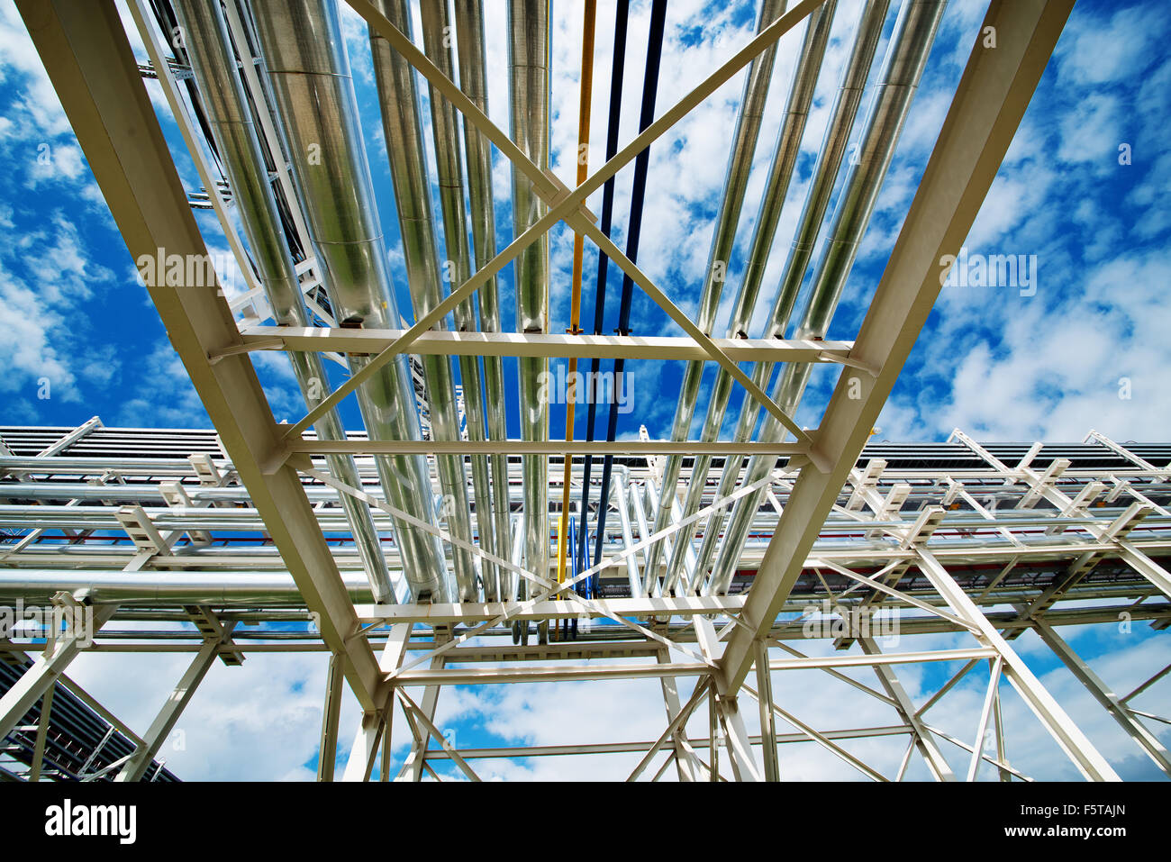 The industrial landscape Stock Photo - Alamy