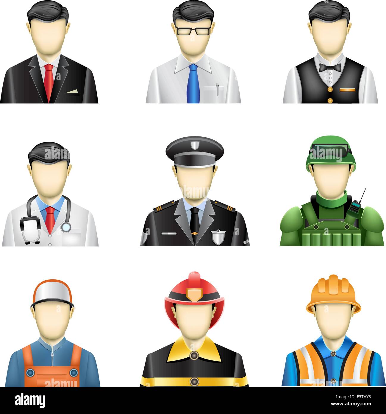 male job icons Stock Vector Image & Art - Alamy