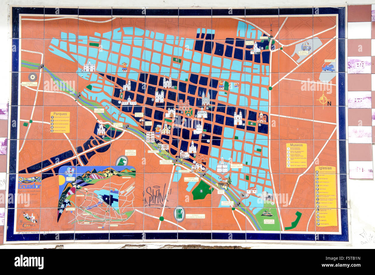 Cuenca Ecuador Map