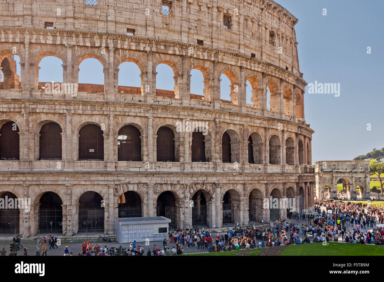 The Colosseum Rome Italy Stock Photo - Alamy