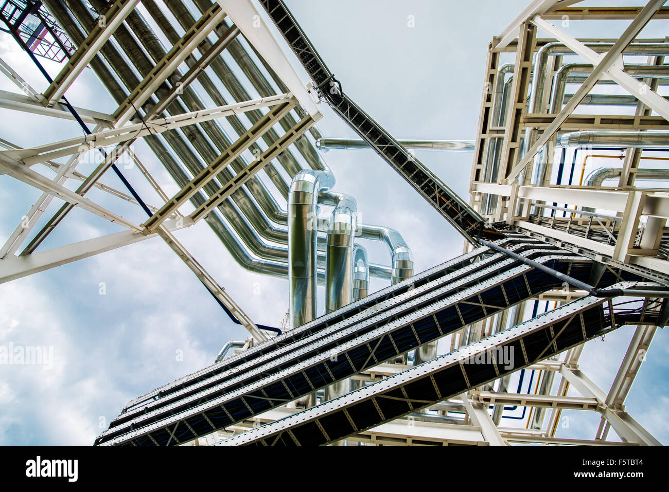 The industrial landscape Stock Photo - Alamy