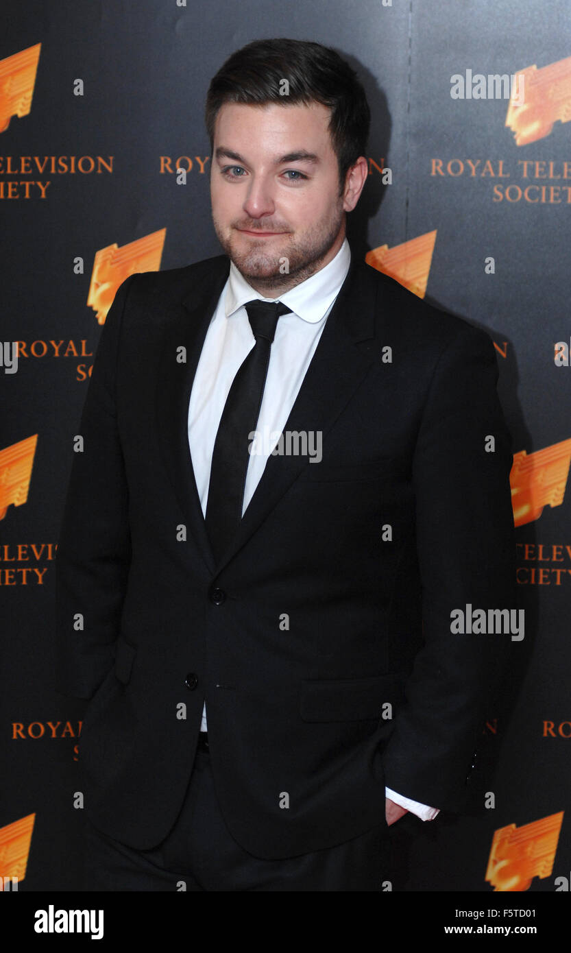 London, UK. Alex Brooker at the RTS Programme Awards at Grosvenor House ...