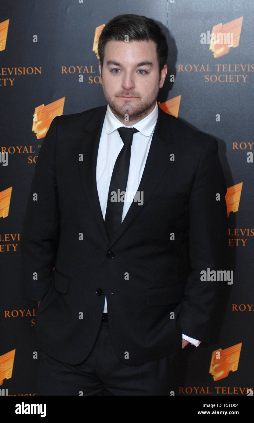 London, UK. Alex Brooker at the RTS Programme Awards at Grosvenor House ...