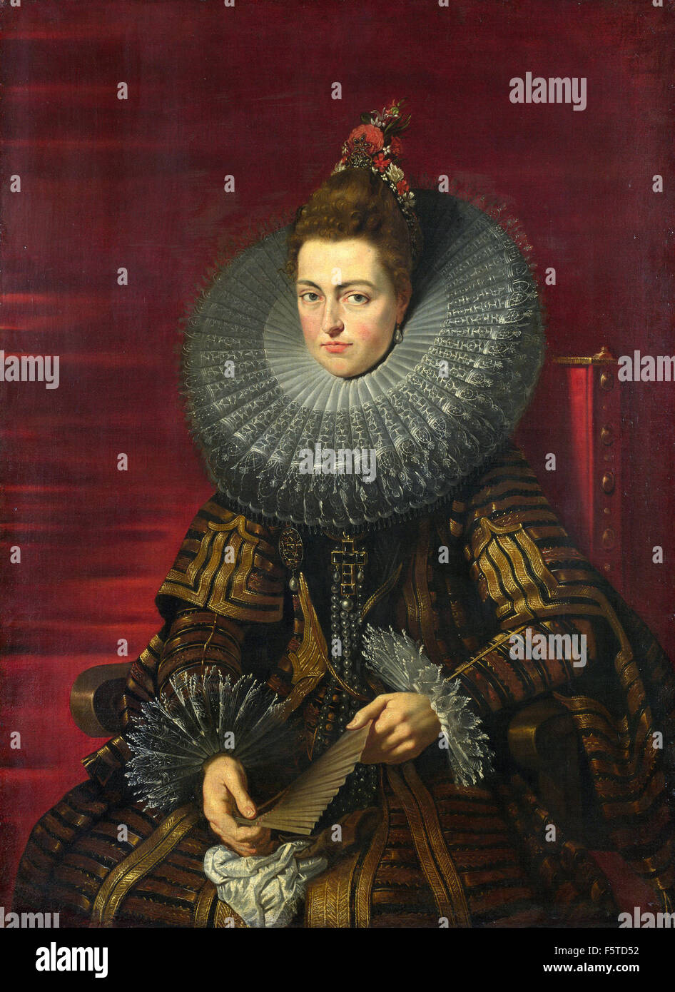 Peter Paul Rubens - Portrait of the Infanta Isabella Stock Photo - Alamy
