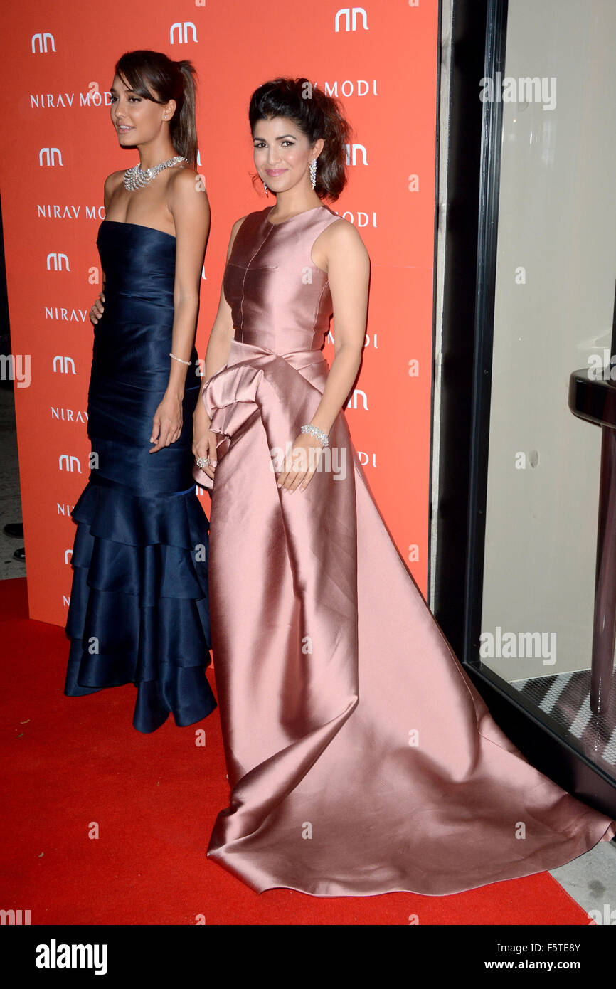 Nirav Modi U.S. Boutique Grand Opening - Red Carpet Arrivals Featuring ...