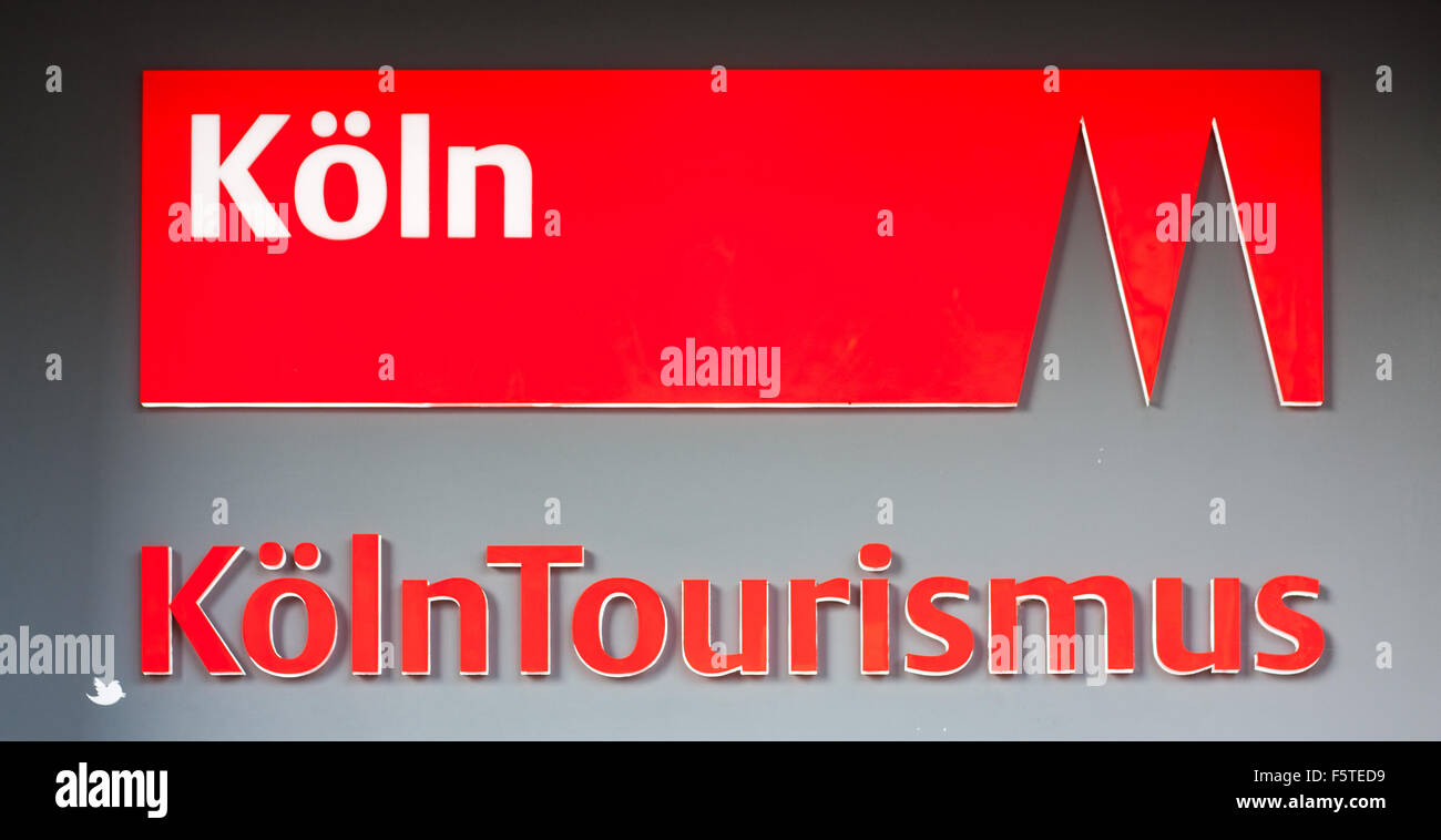 City of cologne tourist information Stock Photo - Alamy