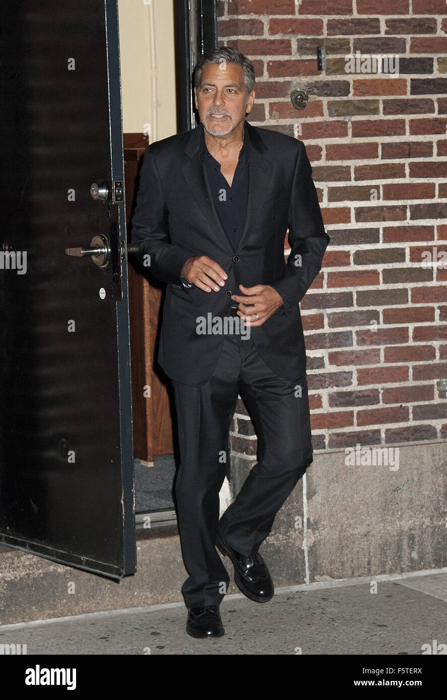 Stephen Colbert Tapes First Late Night Show Featuring: George Clooney ...