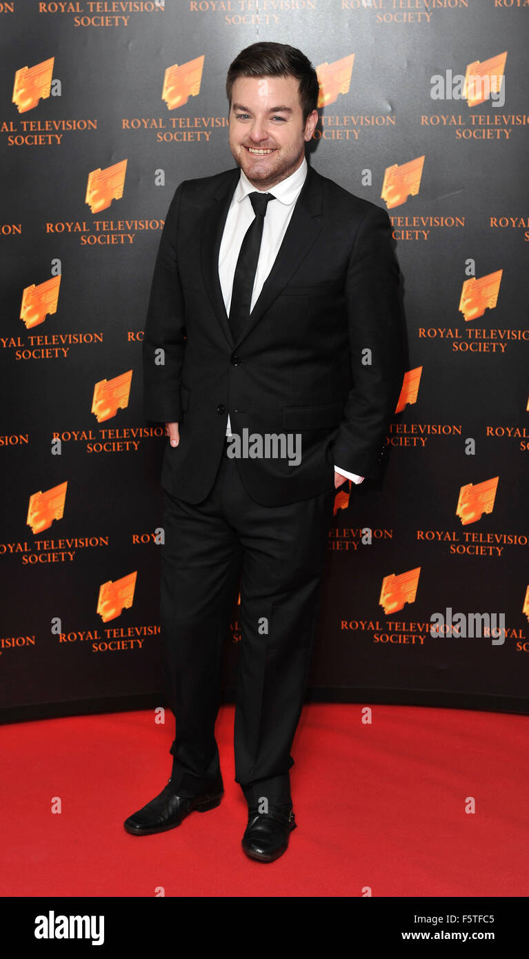 London, UK. Alex Brooker at the RTS Programme Awards at Grosvenor House ...