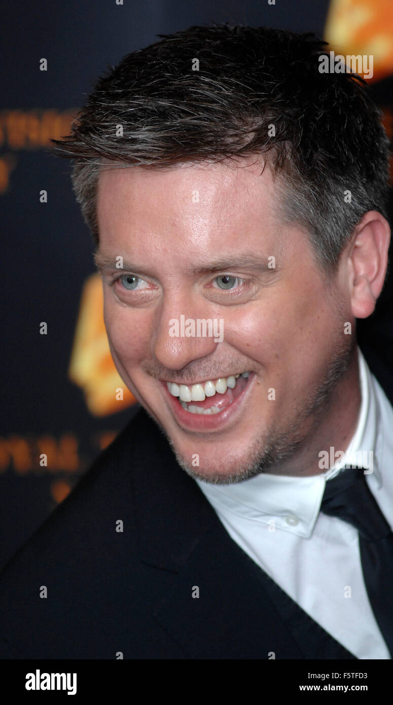London, UK. Dominic Wood at the RTS Programme Awards at Grosvenor House ...