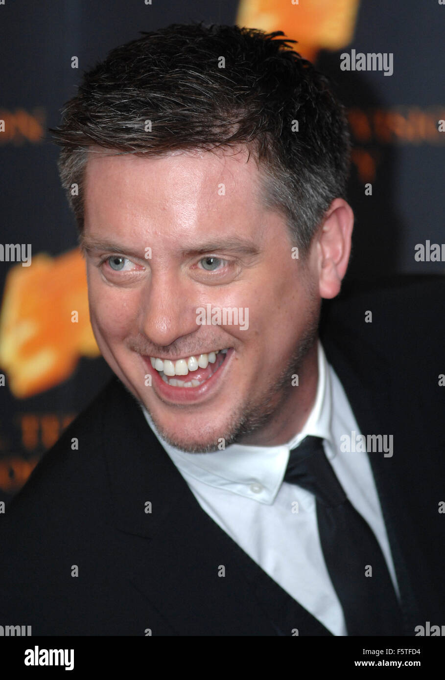 London, UK. Dominic Wood at the RTS Programme Awards at Grosvenor House ...