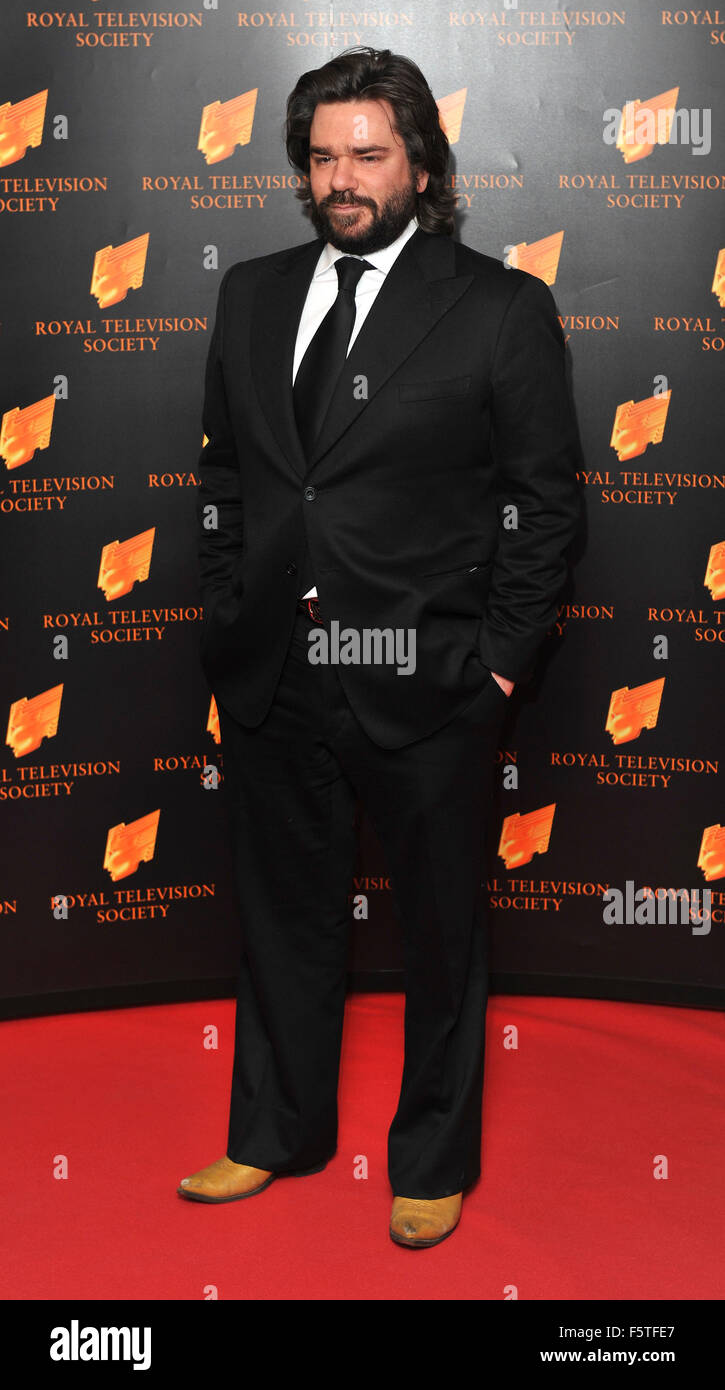 London, UK. Matt Berry at the RTS Programme Awards at Grosvenor House ...