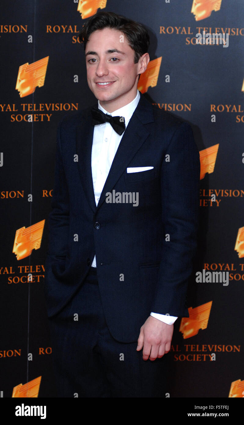 London, UK. Ricky Boleto at the RTS Programme Awards at Grosvenor House ...