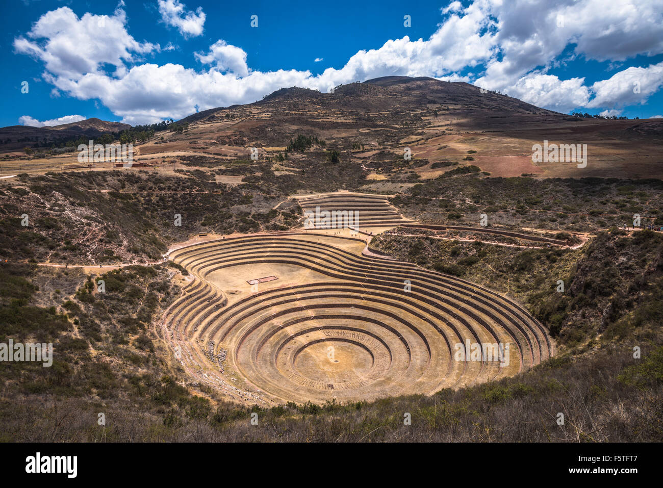 Moray, an archaeological site near Cusco, Peru Stock Photo - Alamy