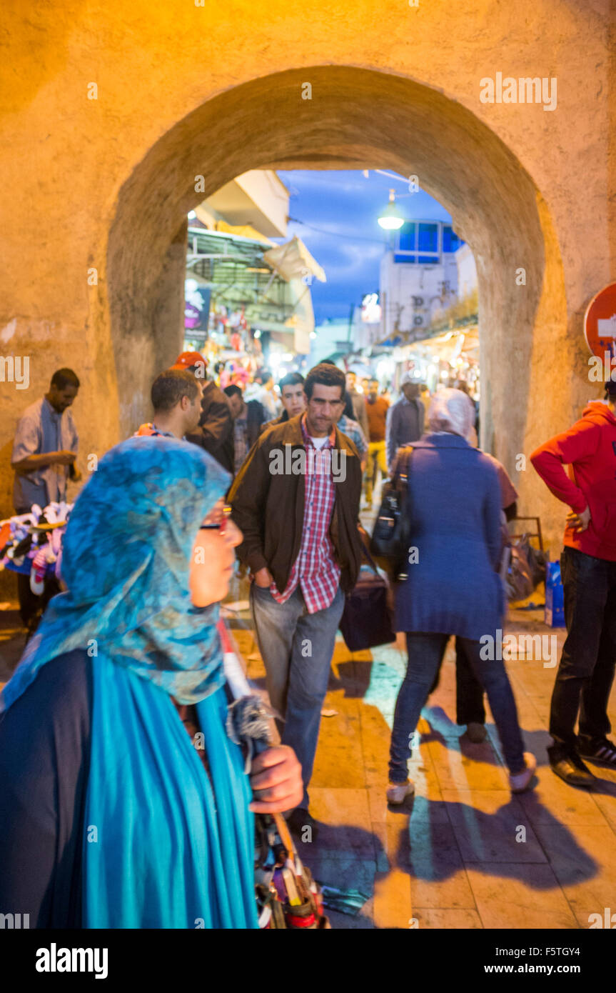 Medina gate, Rabat, Morocco Stock Photo - Alamy