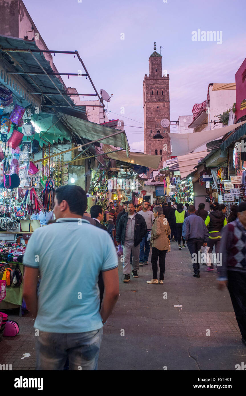 Shops in the Medina (old town), Rabat, Morocco Stock Photo - Alamy