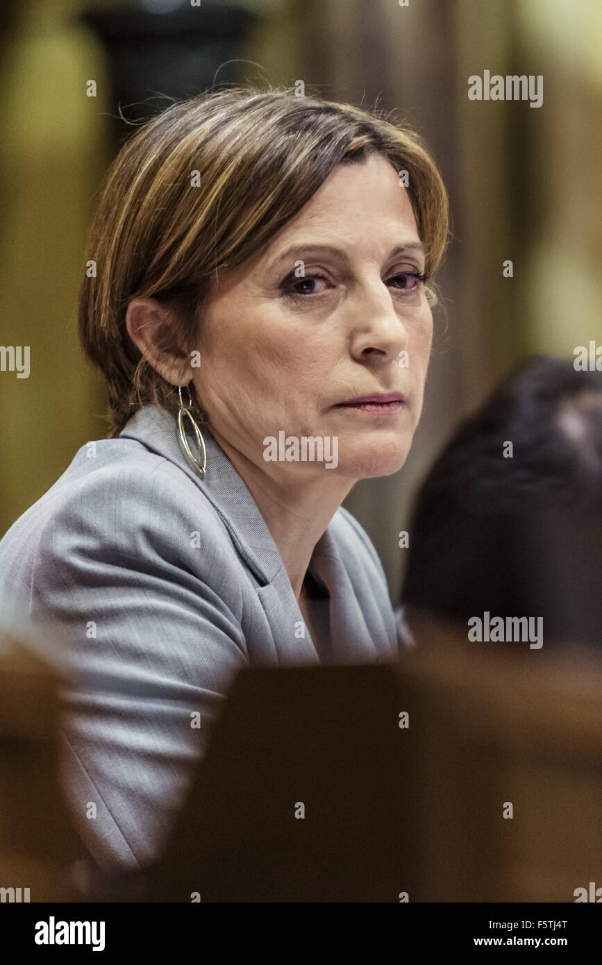 Barcelona, Catalonia, Spain. 9th Nov, 2015. CARME FORCADELL, new ...