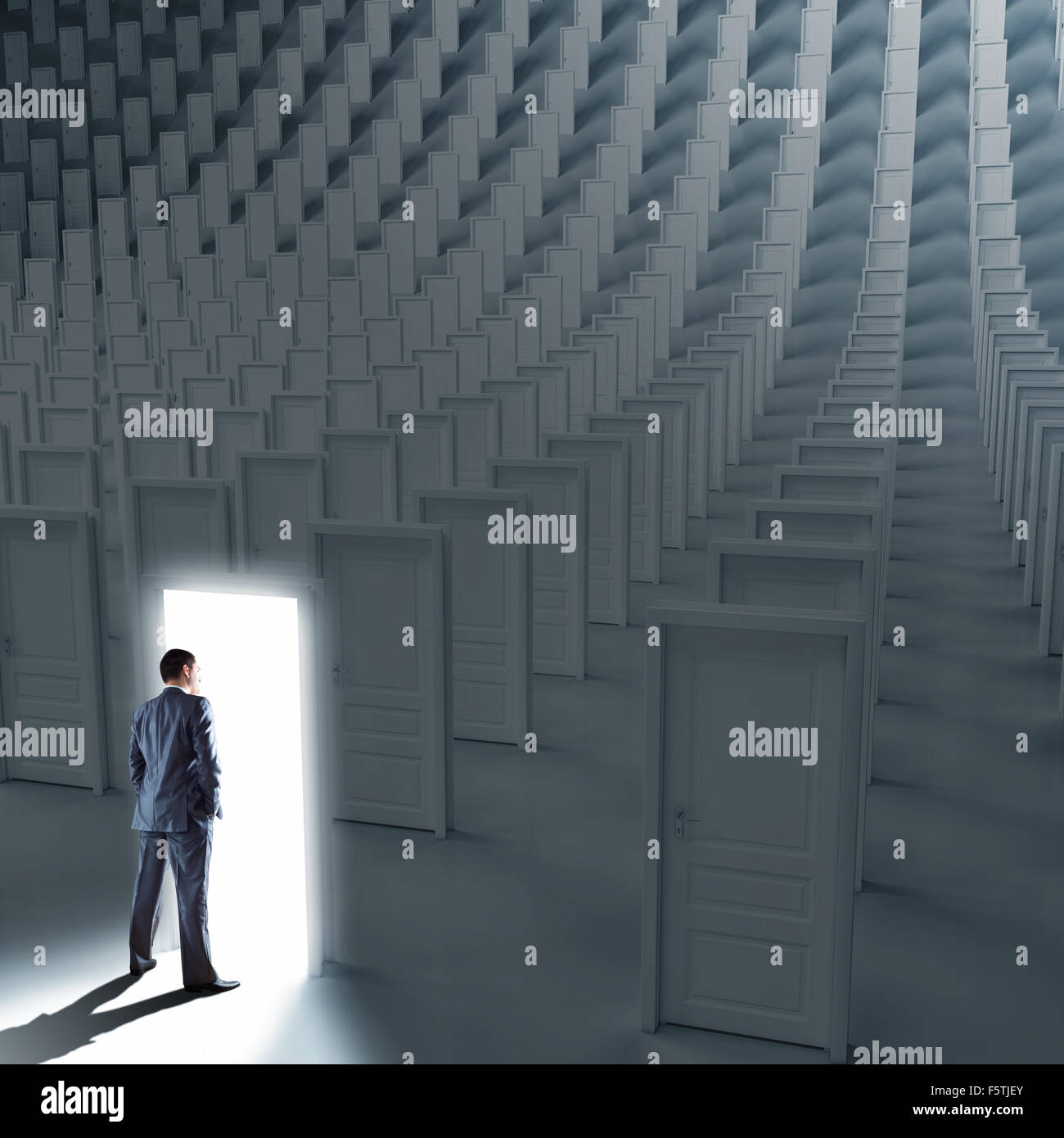 Man locked in room hi-res stock photography and images - Alamy