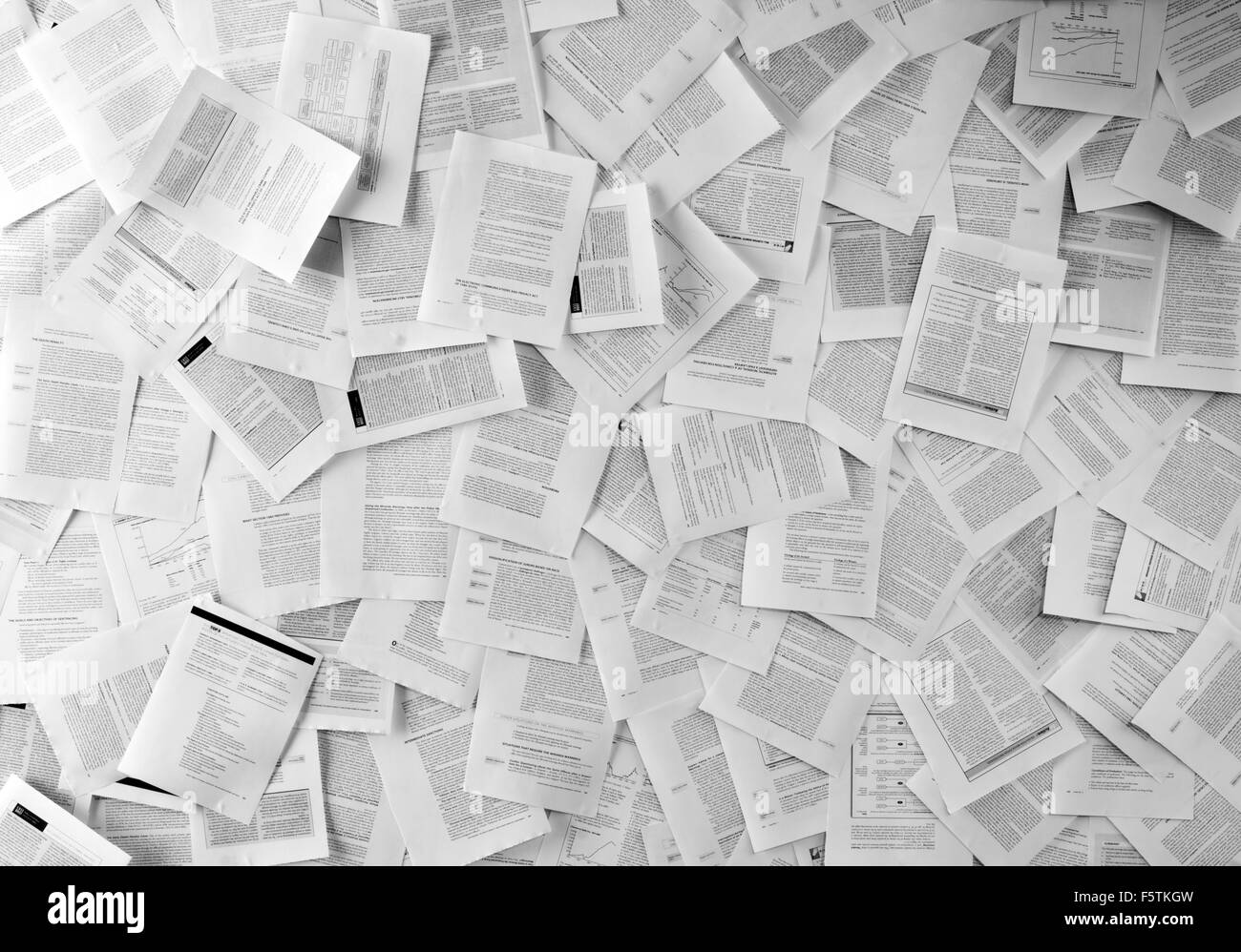 Many business documents. Use for background or texture Stock Photo - Alamy