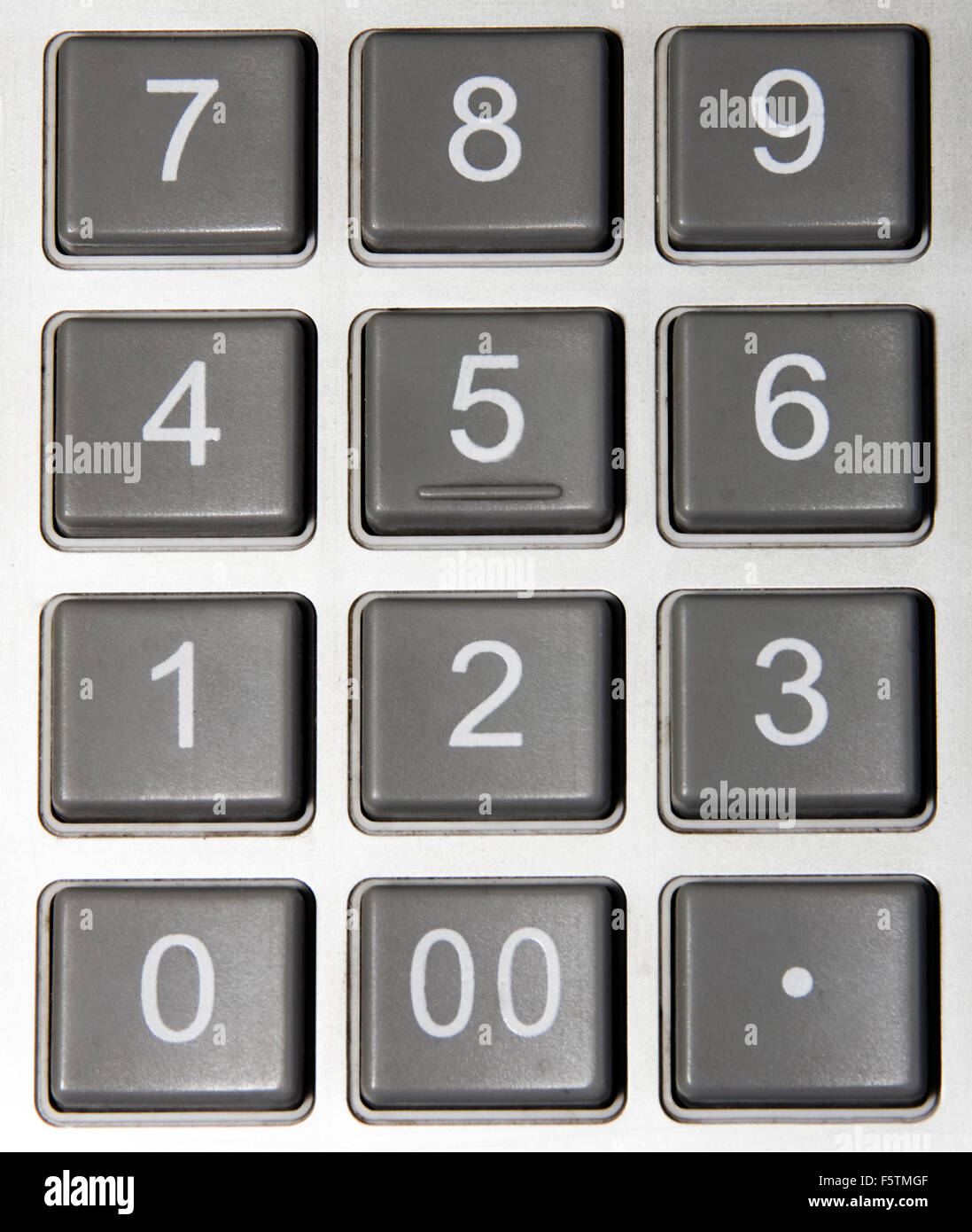 Calculator numbers closeup Stock Photo - Alamy