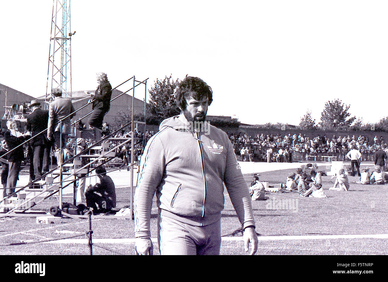 Geoff Capes shot putter Mcewan Gateshead Games 1970's Stock Photo - Alamy