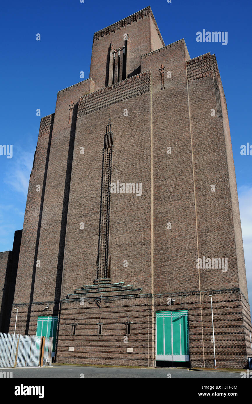 Queensway Tunnel Ventilation Tower High Resolution Stock Photography ...