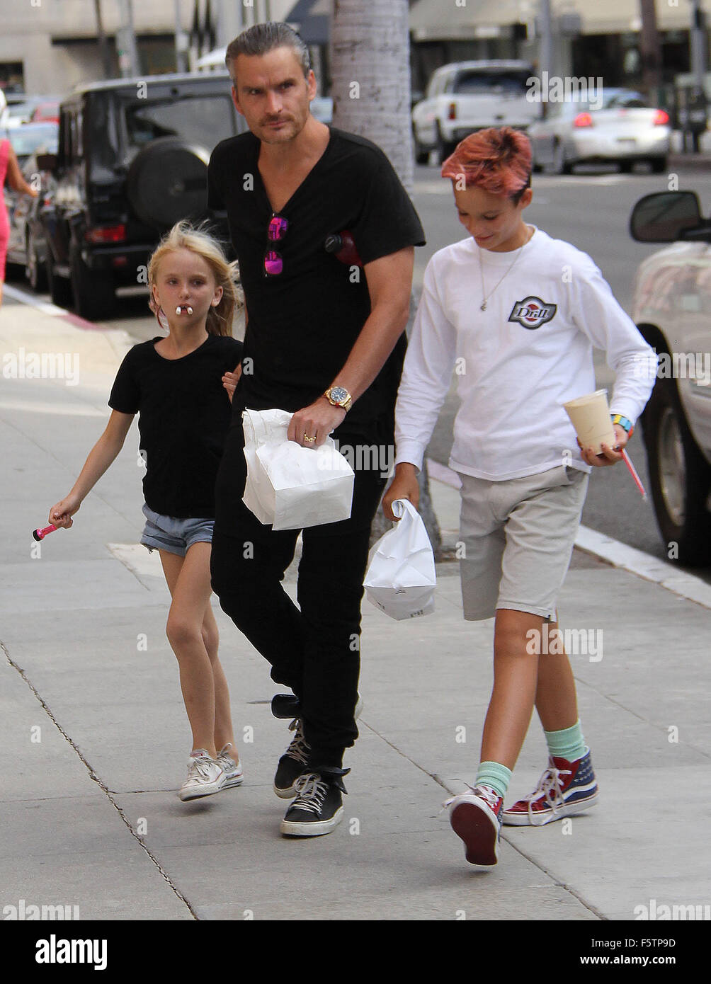 Balthazar Getty out and about in Beverly Hills with family Featuring ...