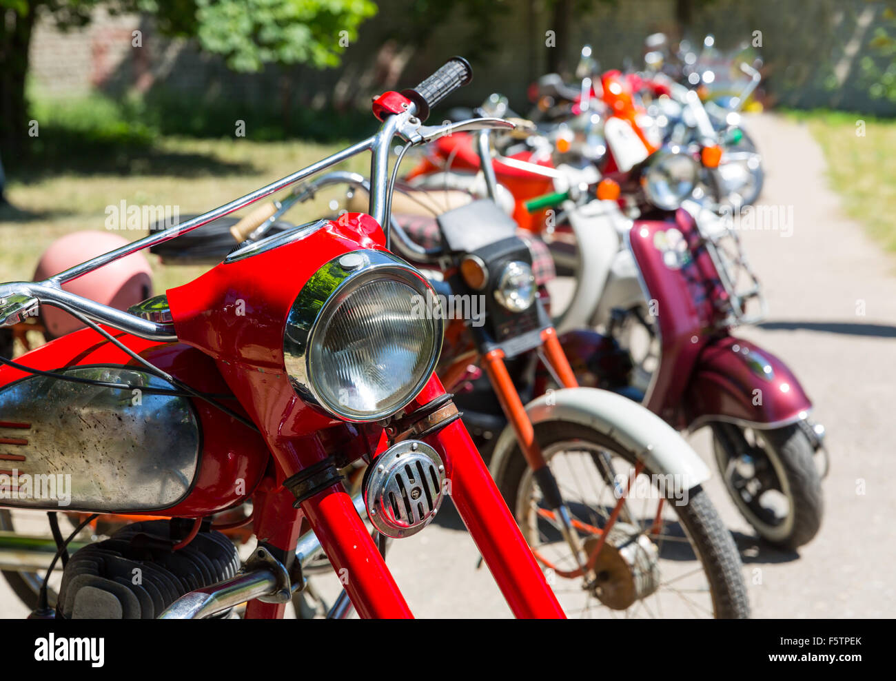 Vintage Motorcycles Retro
