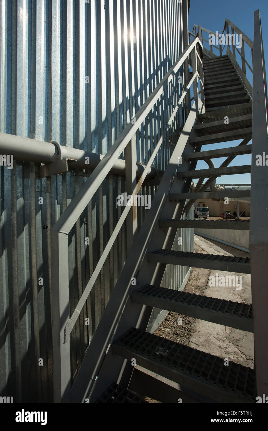 Storage tank spiral staircase hi-res stock photography and images - Alamy
