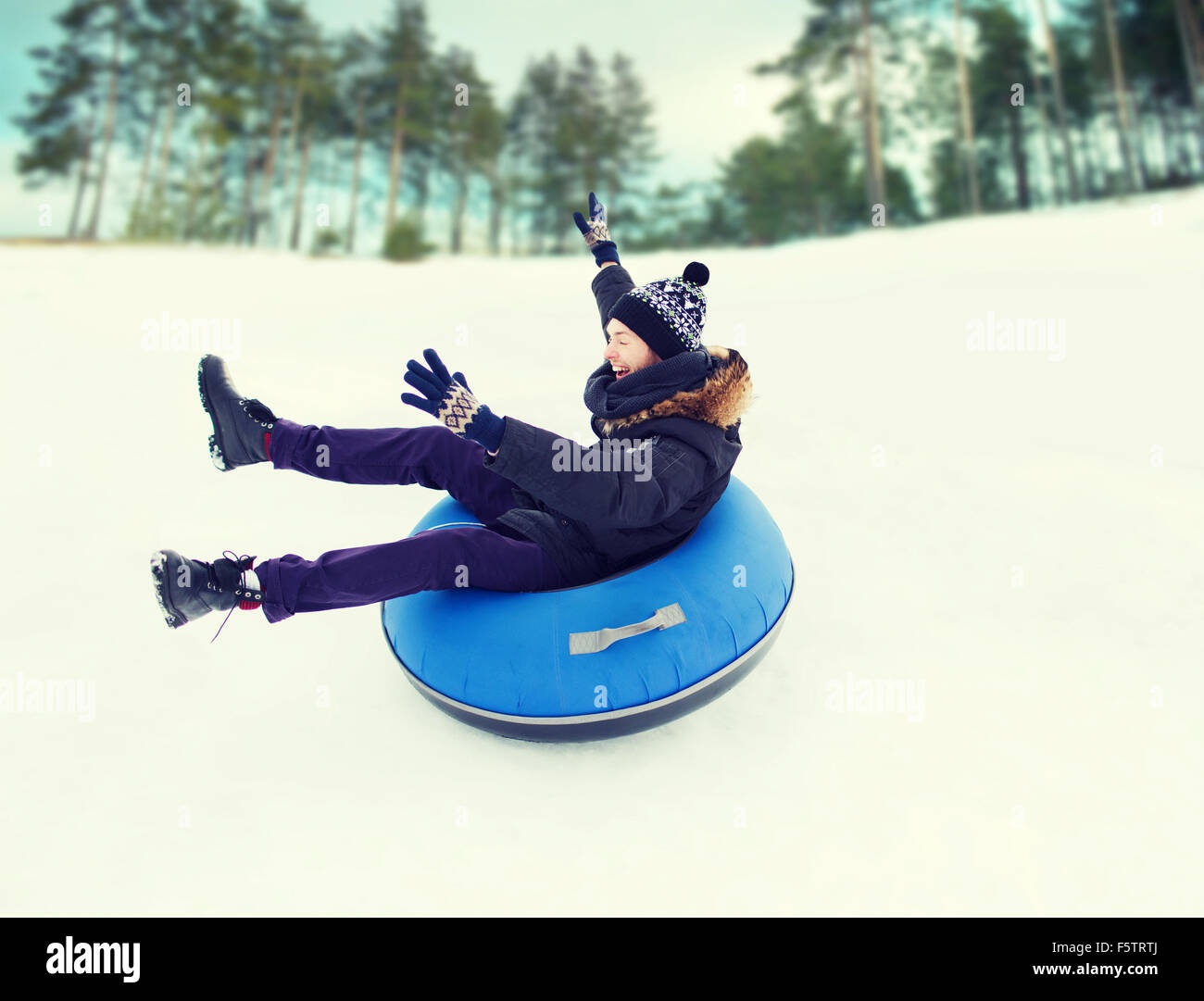 Man sliding hi-res stock photography and images - Alamy