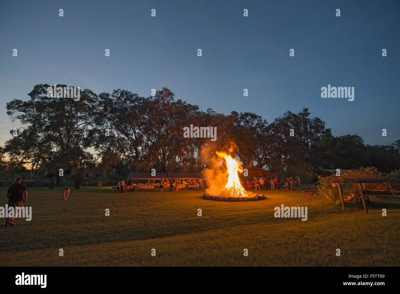 Fall get together and celebration with food, music, fun and games, and ...