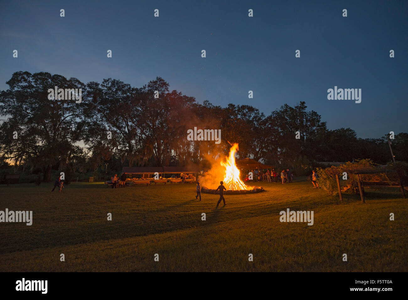 Fall get together and celebration with food, music, fun and games, and ...