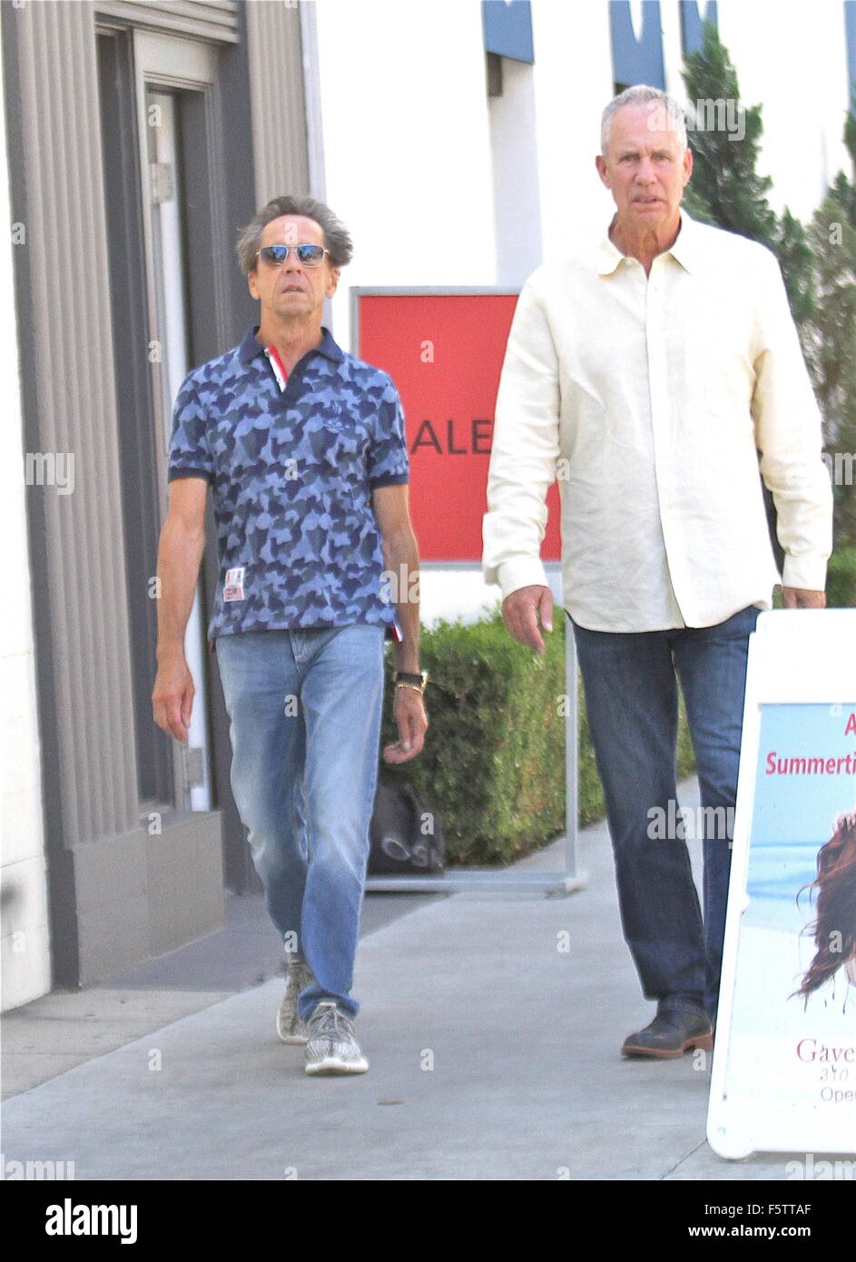 Film producer Brian Grazer goes shopping in Beverly Hills Featuring ...