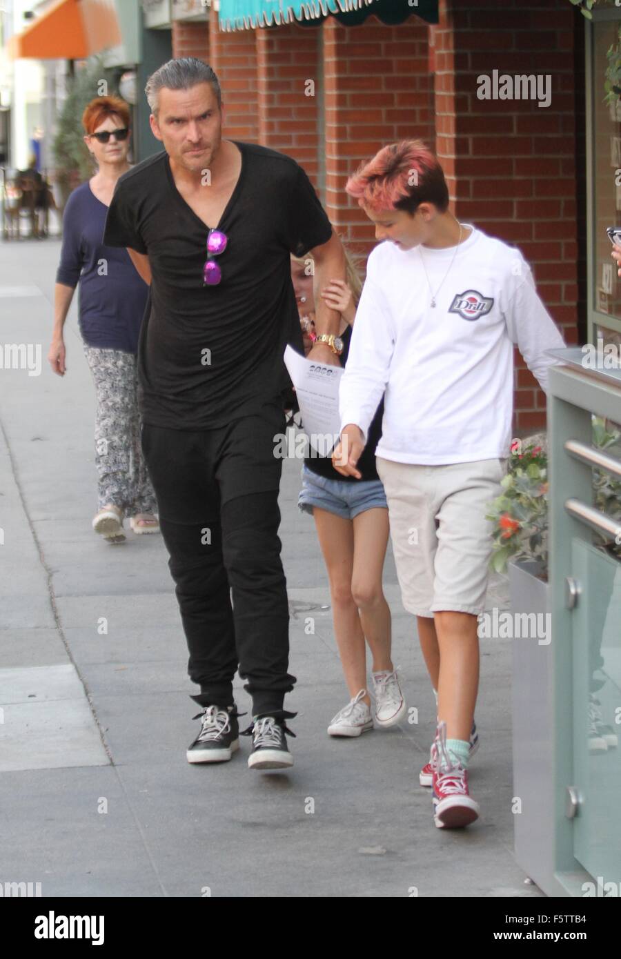 Balthazar Getty out and about in Beverly Hills with family Featuring ...