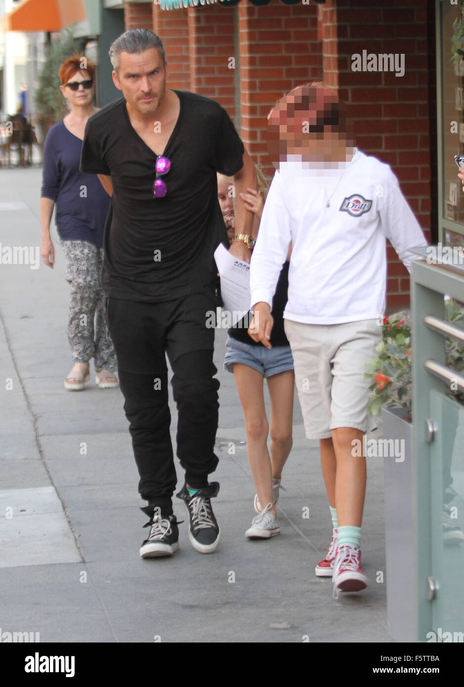 Balthazar getty out in beverly hi-res stock photography and images - Alamy