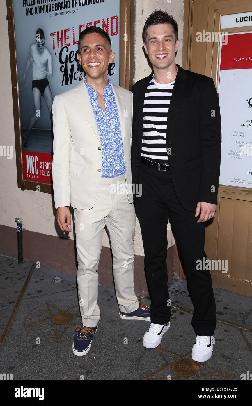 Opening night for The Legend of Georgia McBride at the Lucille Lortel ...