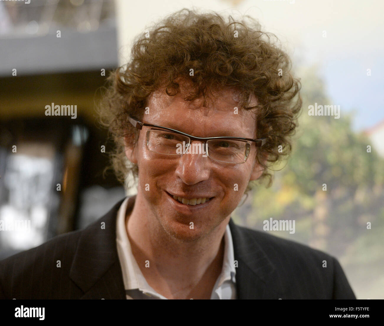 Prague, Czech Republic. 09th Nov, 2015. Dutch writer and journalist ...